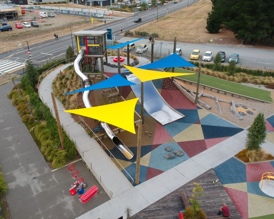 Slides and Playground Equipment