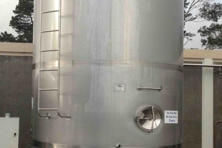 Dairy Farm Milk Vats and Silos